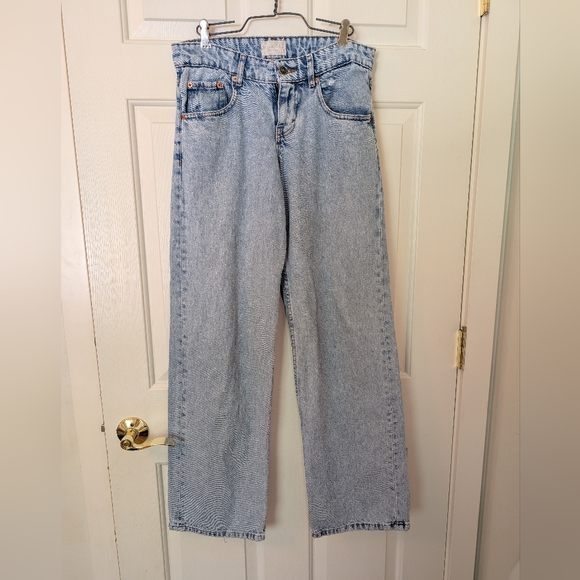 Motel Rocks | Jeans | Motel Rocks Low Rise Parallel Jeans In 8os Light ...